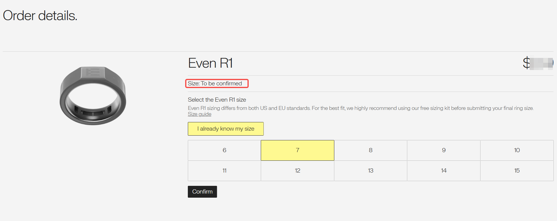 How to Confirm Your Even R1 size? – Even Support Center